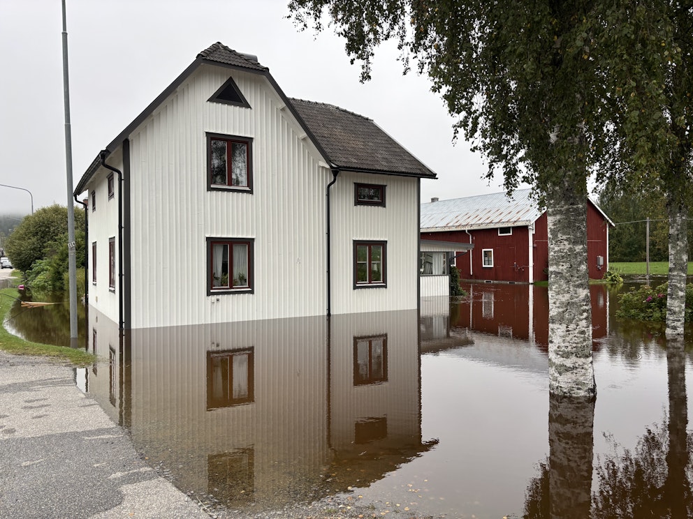 Flera hus översvämmade i Kubbe, Örnsköldsvik – Stora konsekvenser efter ...