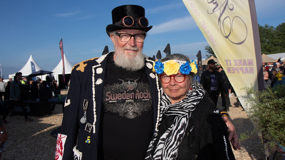 BILDEXTRA: Publik, artister och band på Sweden Rock Festival 2024 | SVT Nyheter