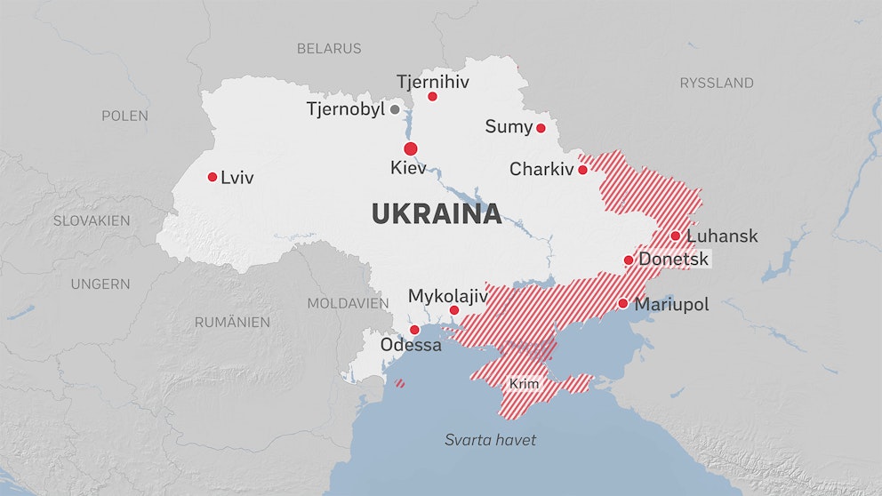Senaste nytt om kriget i Ukraina | SVT Nyheter